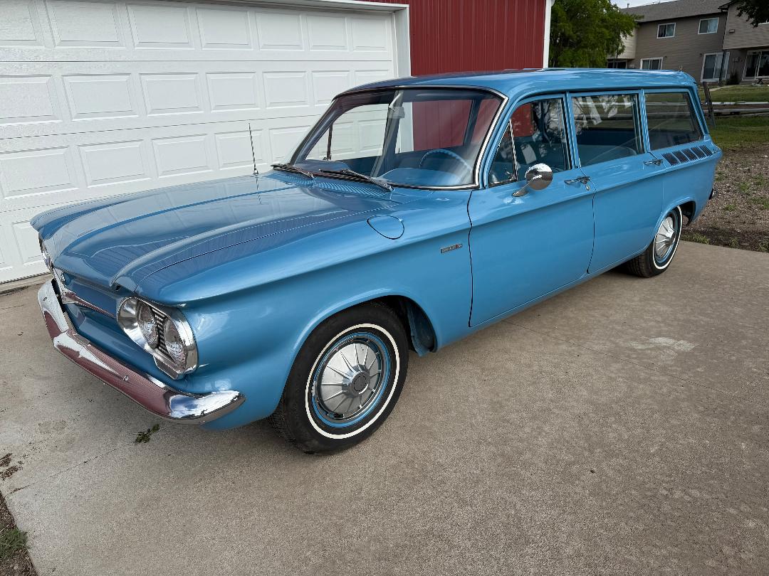 ’61 Corvair Lakewood Wagon, 4sp - Stk# 2653 - Shade's Classic Corvairs ...