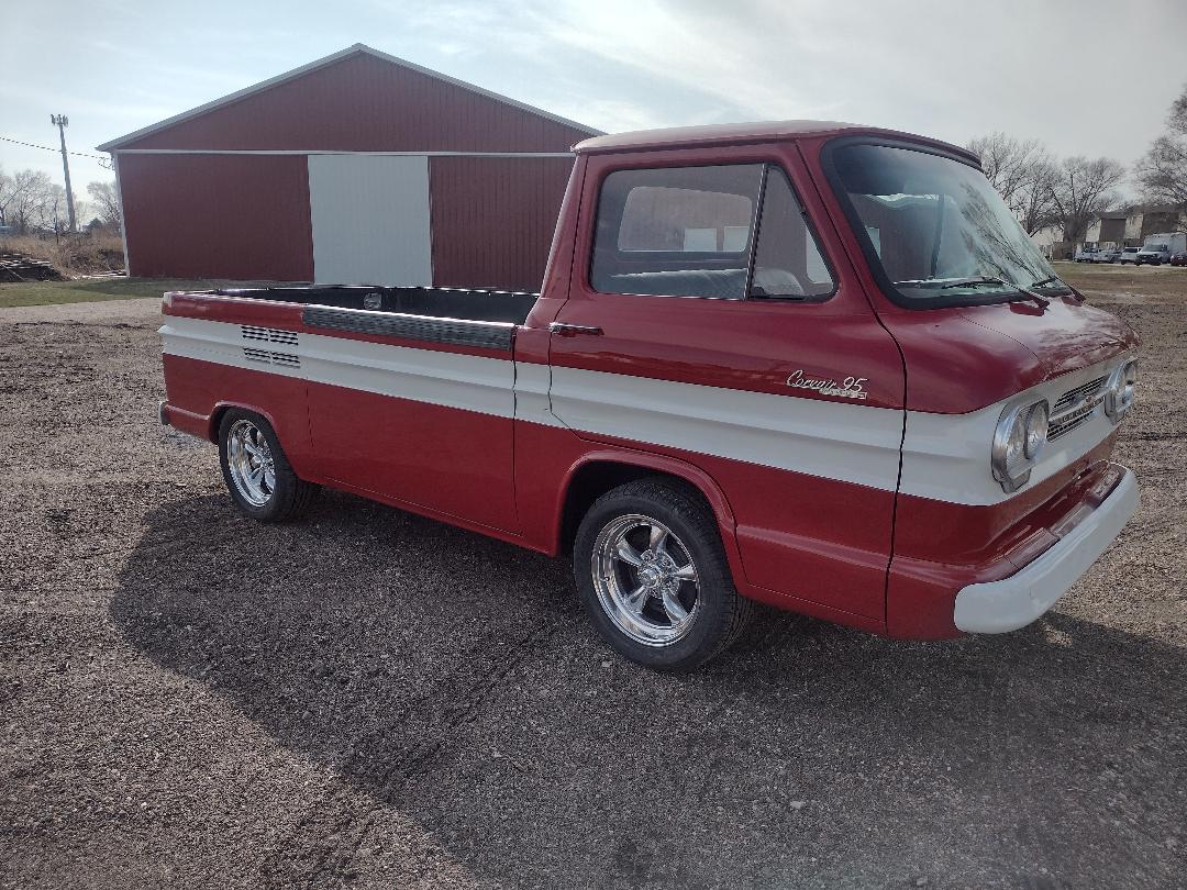 ’63 Corvair Rampside 95, 4sp/150hp Turbo - Stk# MCAL - Shade’s Classic ...